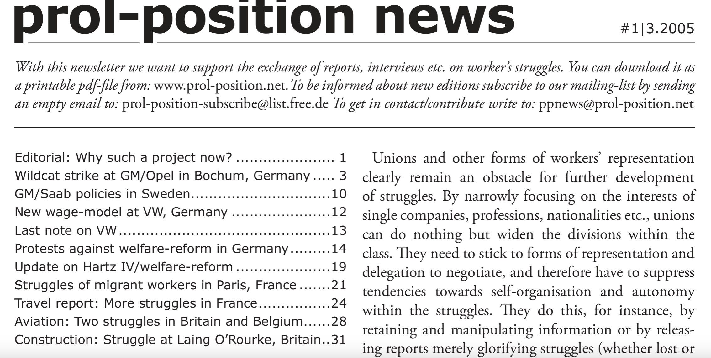 Prol-position news 1 | libcom.org